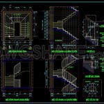 131.Detailed drawings of stairs in autocad file - Free Cad Blocks ...