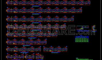 High-rise building construction plans AutoCAD File Free Download