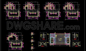 19. Download detailed CAD drawings of interior wall elevations for the ...