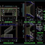134. Detailed drawings of stairs in autocad file - Free Cad Blocks ...