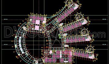 Security Check Point 3D Model AutoCAD File DWG