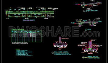64.Detailed AutoCAD Drawings Of Road section For Download