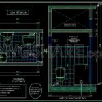 139. WC Layout Plan and elevations details CAD drawings download - Free ...