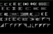 16.Mosque Minaret Elevation and Sections Details AutoCAD File Free Download