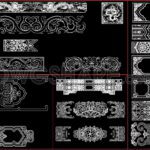 163.Decorative pattern free download - Free Cad Blocks, download DWG ...