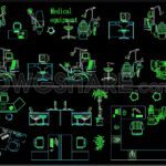 233. CAD drawings of medical equipment, hospital equipment - Free Cad ...