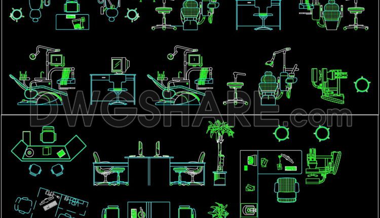 233. CAD drawings of medical equipment, hospital equipment - Free Cad ...