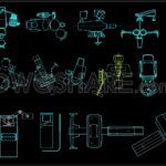 233. CAD drawings of medical equipment, hospital equipment - Free Cad ...