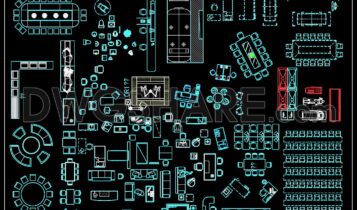 18.Security Camera AutoCAD Blocks