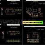 237. CAD blocks for layout of living room and kitchen functionality (1 ...
