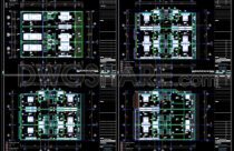 457. Detailed AutoCAD Drawing Of Revolving Door For Download