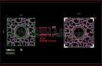 16.Mosque Minaret Elevation and Sections Details AutoCAD File Free Download