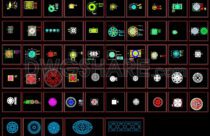 532. Free download of CAD drawings for construction finish materials