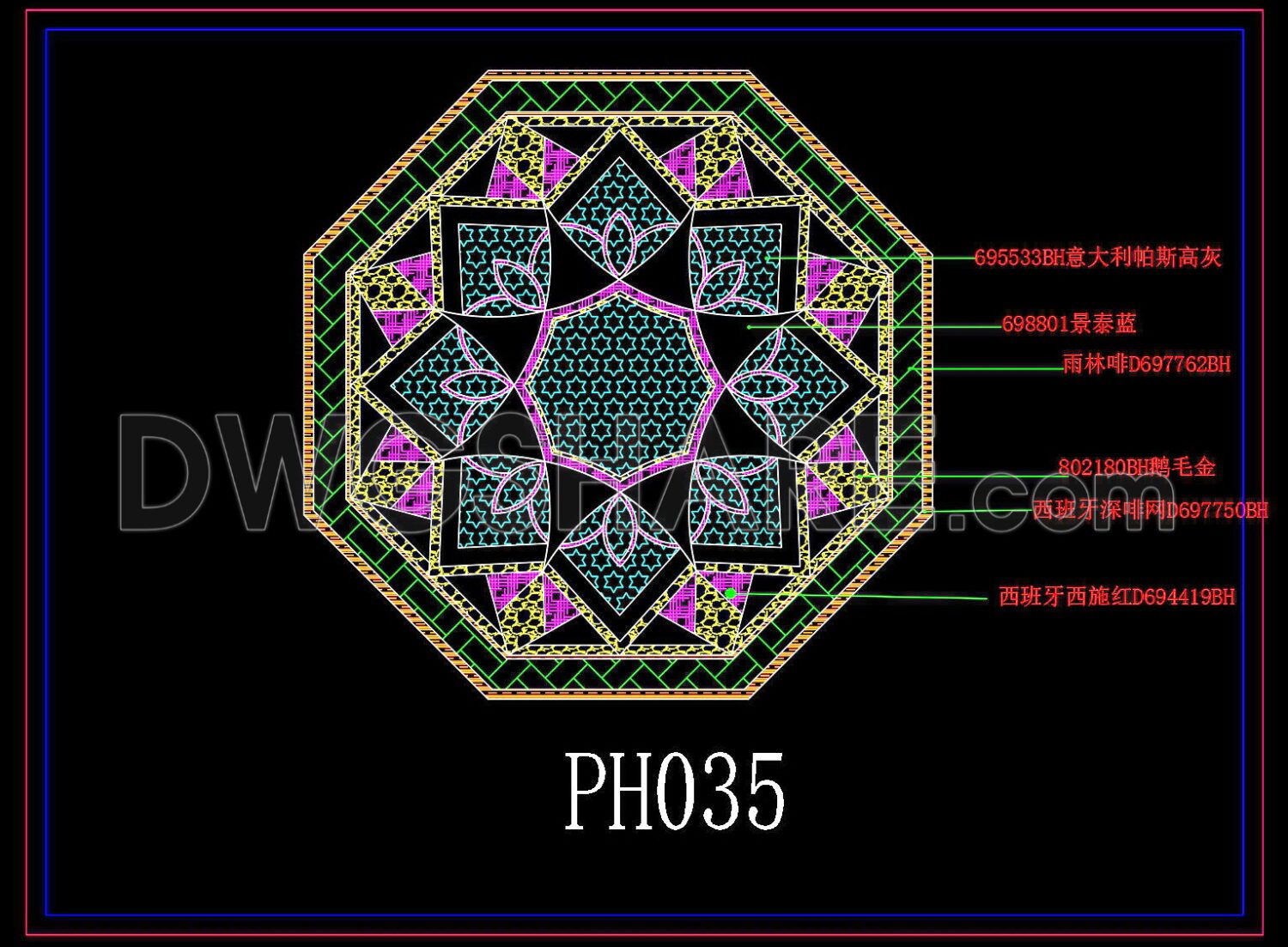 276. Paving Design CAD Blocks