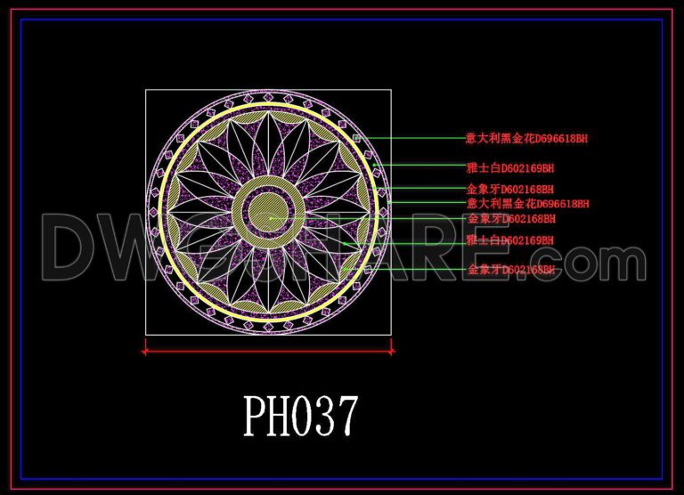 278. Paving Design CAD Blocks