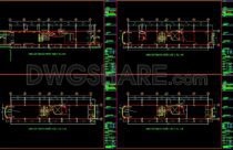 12.Galvanized Pipe Fittings Autocad Drawing Free Download