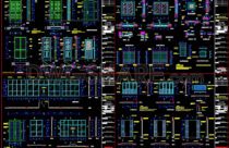 Autocad Drawings Of Public Area Plan For Free Download