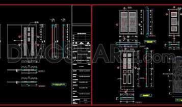 67. Detailed CAD drawings of residential ceilings and lighting fixtures