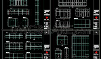 Holding Malls GRC Details AutoCAD File DWG