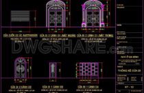19.Wedding Hall Layout Plan and Elevations CAD