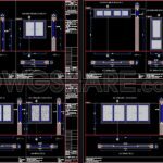 463.Detailed AutoCAD Drawings Of Doors, Windows For Download - Free Cad ...
