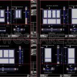 463.Detailed AutoCAD Drawings Of Doors, Windows For Download - Free Cad ...