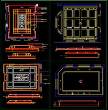 56. Cad Drawings Of Ceiling Detail For Download