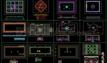 61.CAD Drawings of Roof Drains