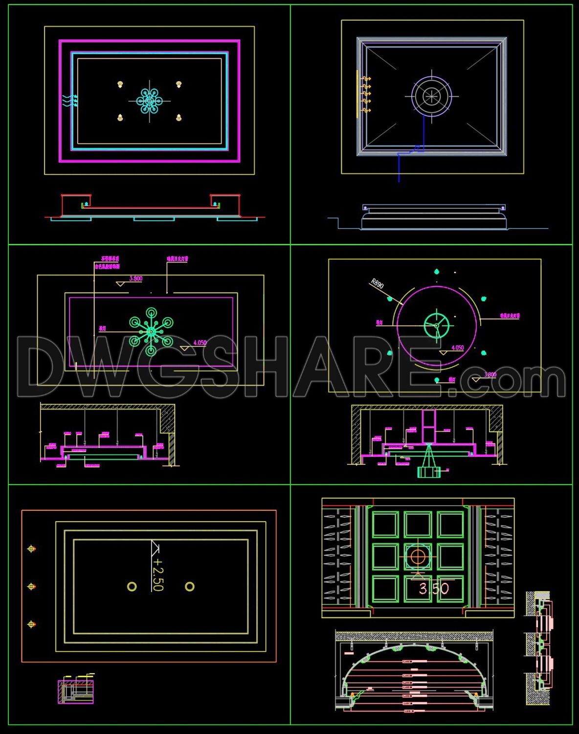 57. Cad Drawings Of Ceiling Detail For Download