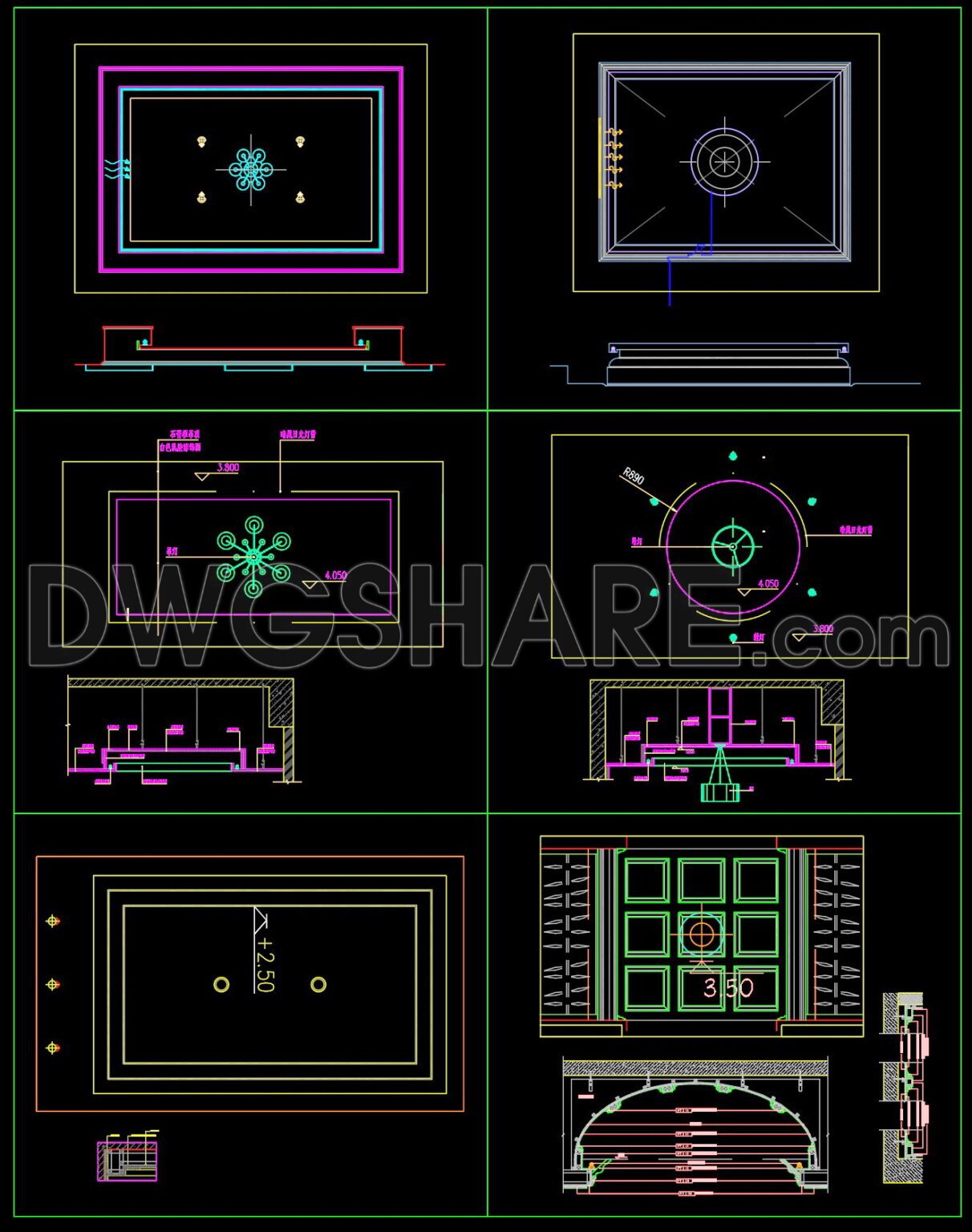 57. Cad Drawings Of Ceiling Detail For Download