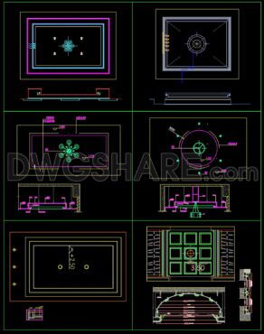 57. Cad Drawings Of Ceiling Detail For Download
