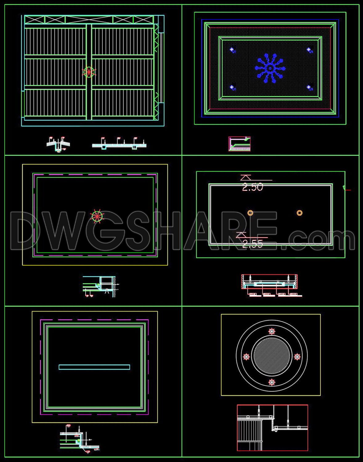 58. Cad Drawings Of Ceiling Detail For Download
