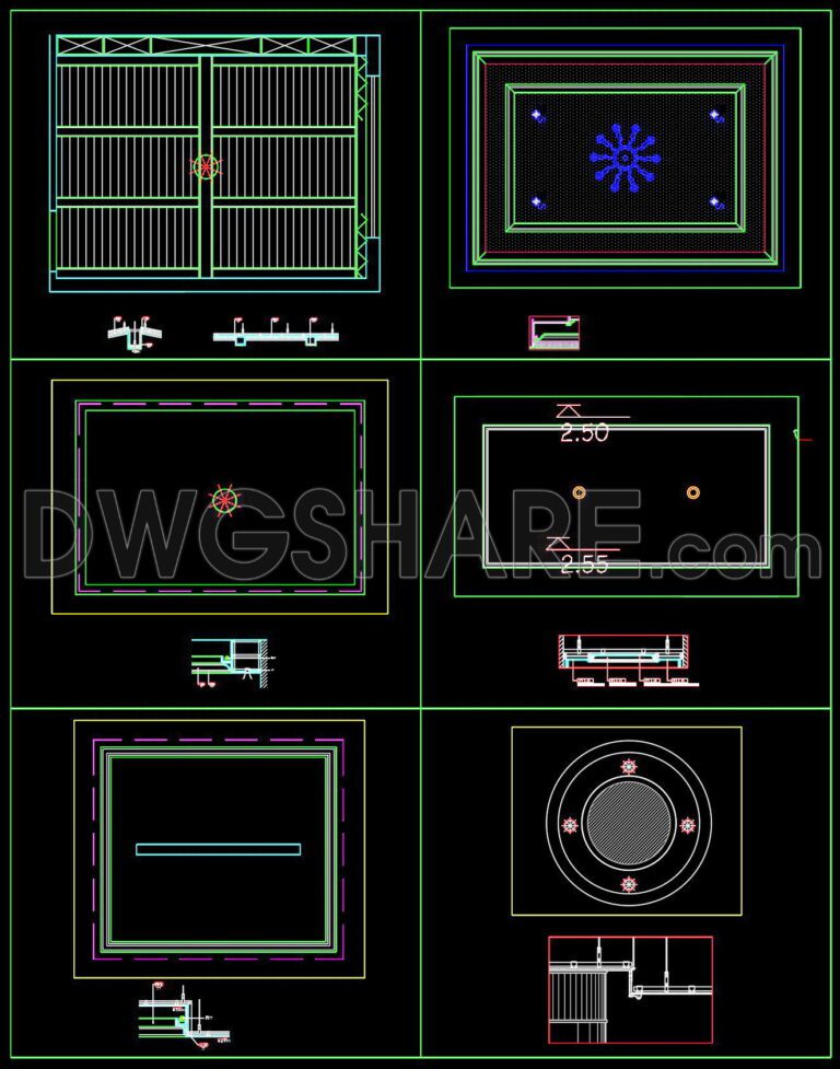 58. Cad Drawings Of Ceiling Detail For Download