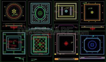 Checkout counter free AutoCAD drawings