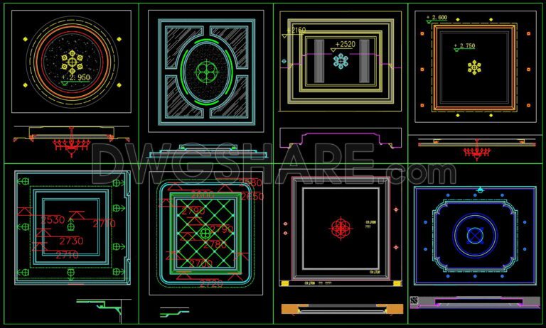 59. Cad Drawings Of Ceiling Detail For Download