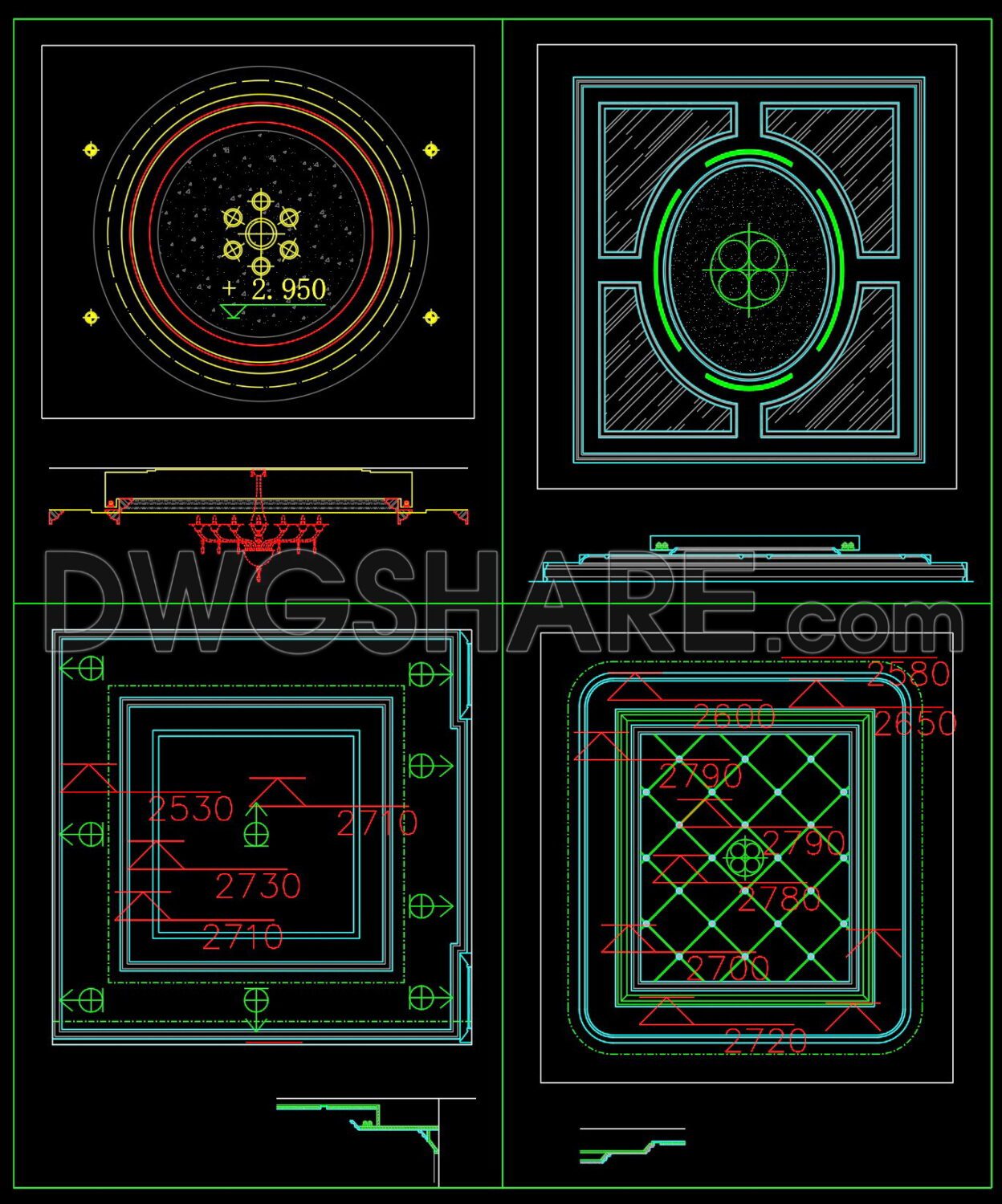 59. Cad Drawings Of Ceiling Detail For Download