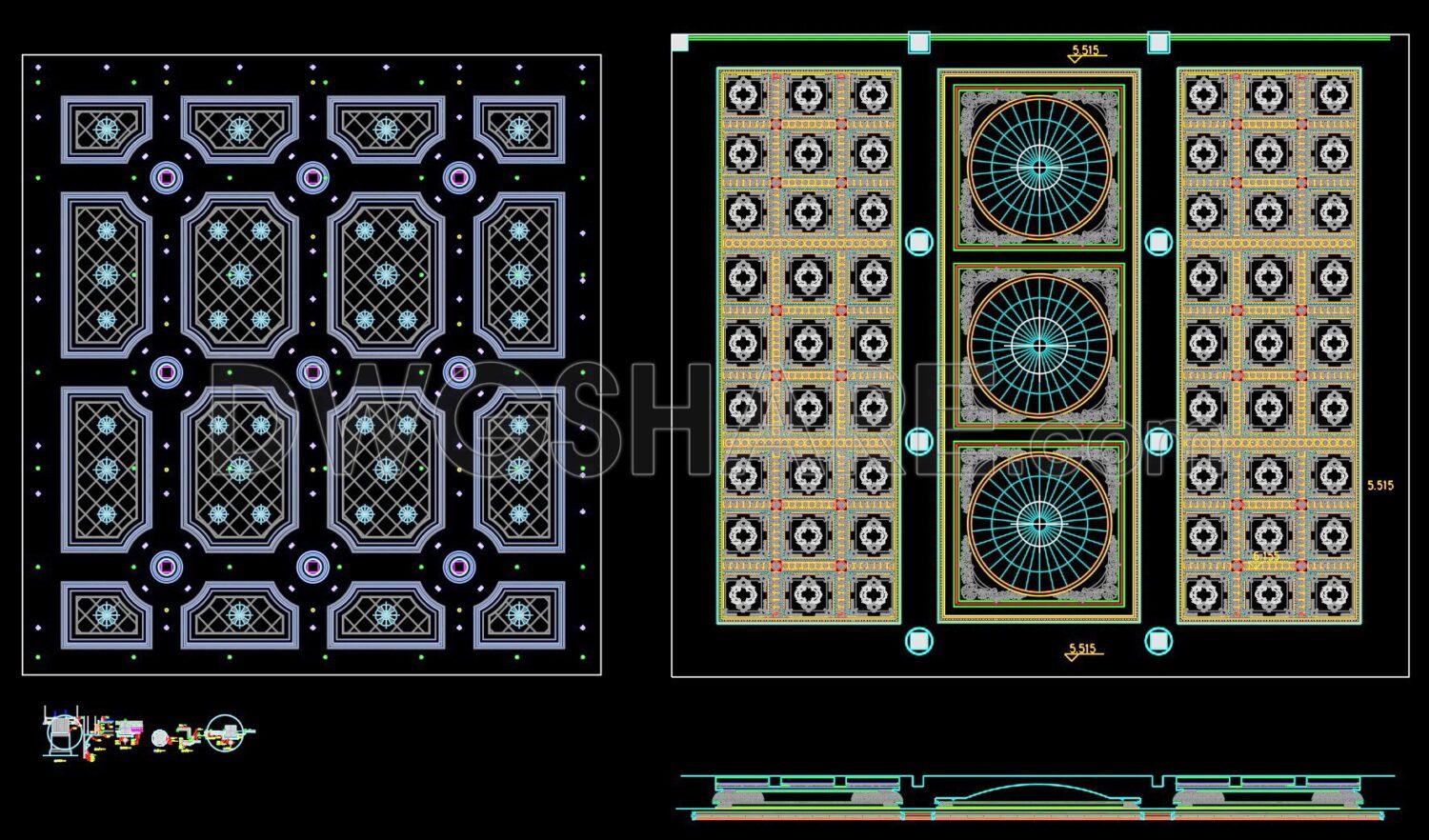 60. Cad Drawings Of Ceiling Detail For Download