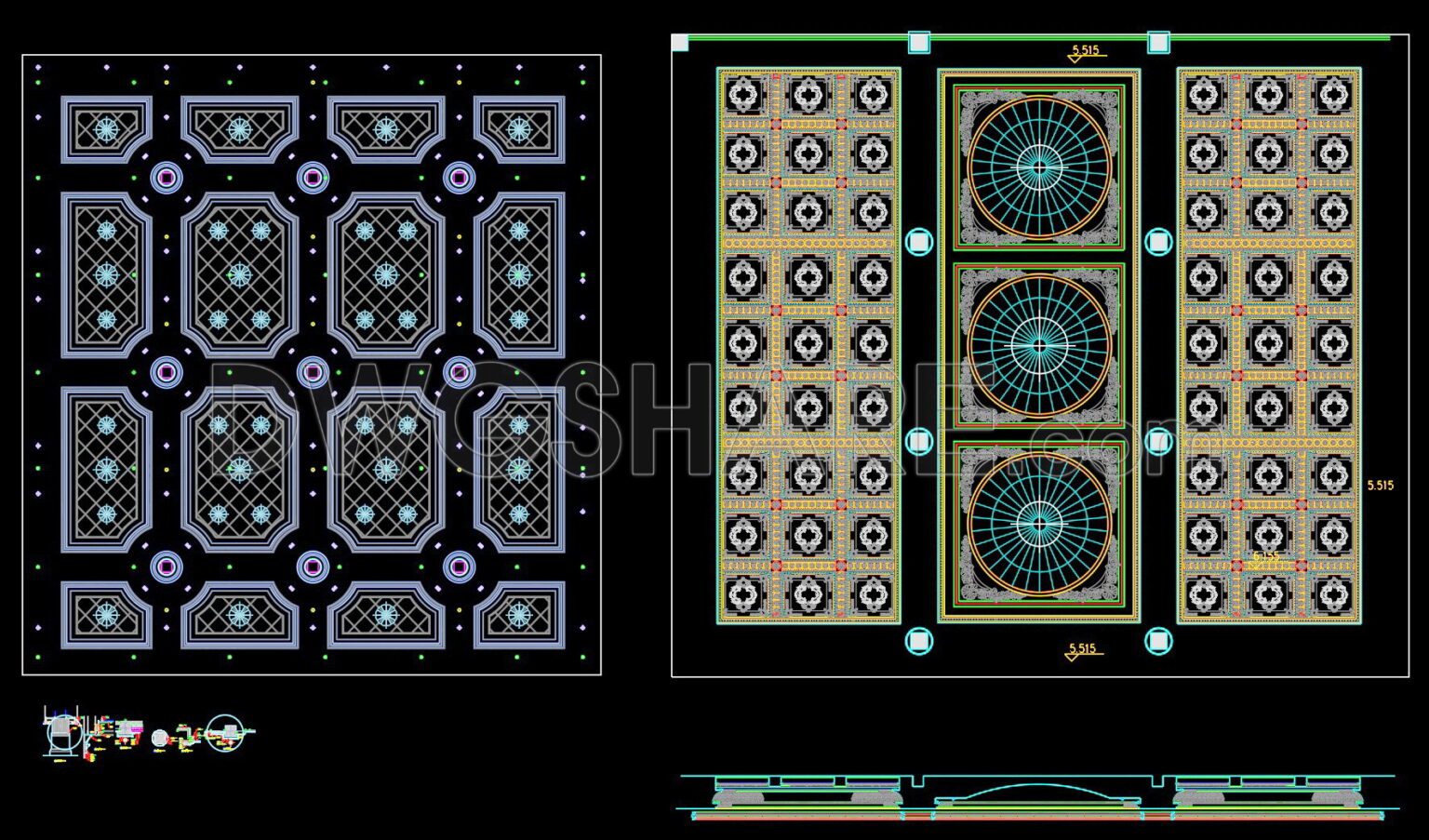 60. Cad Drawings Of Ceiling Detail For Download