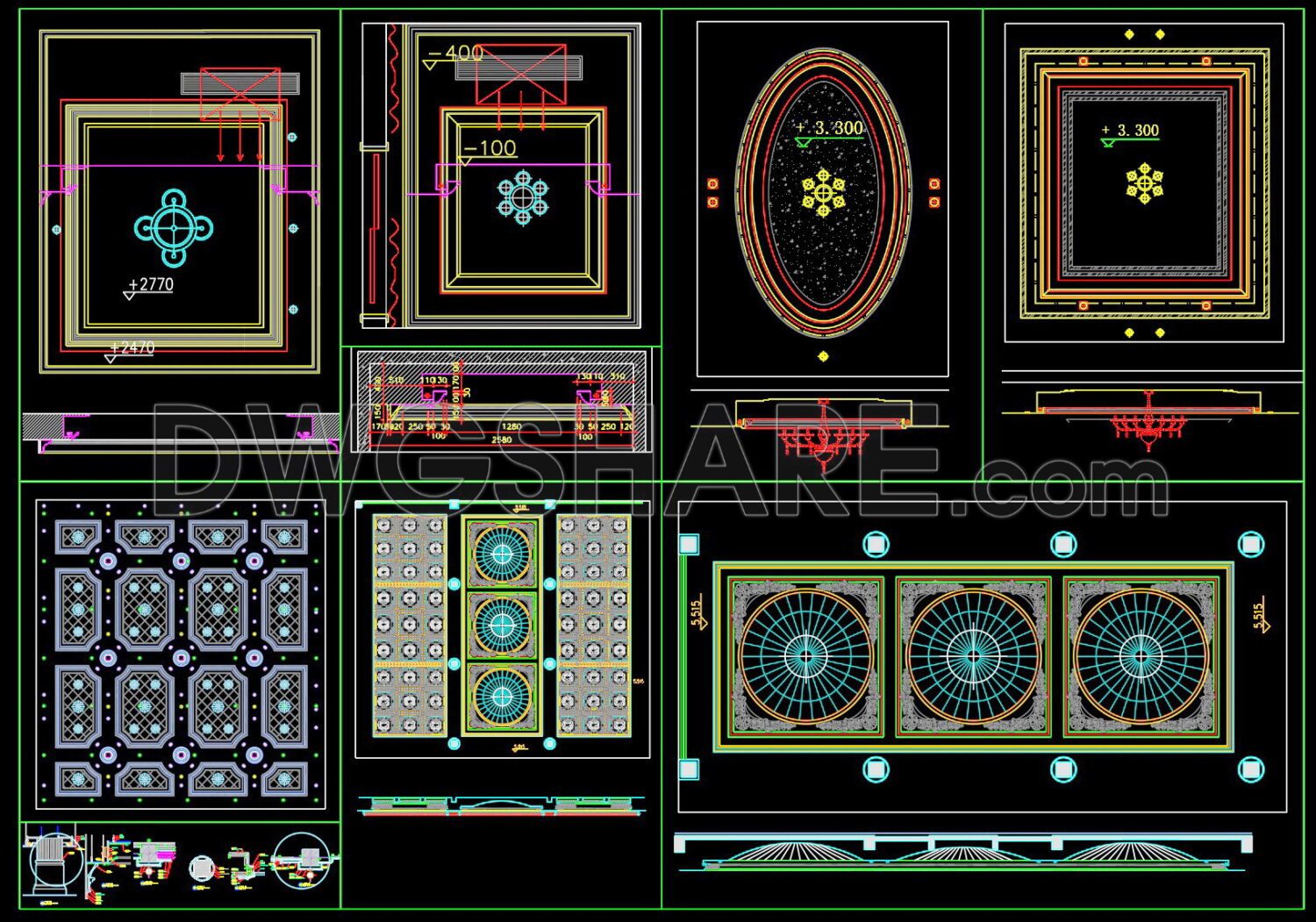 60. Cad Drawings Of Ceiling Detail For Download