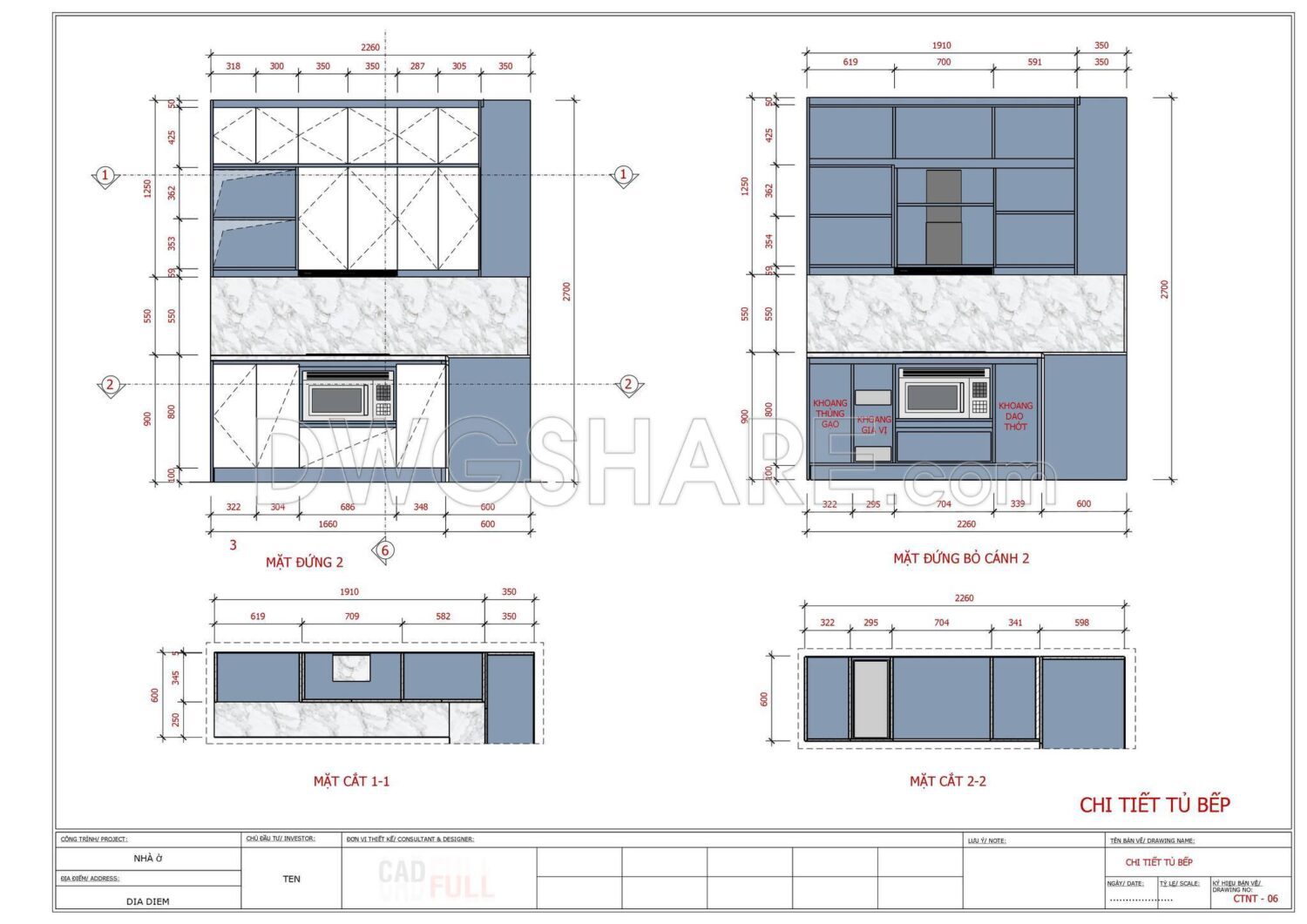93.Detailed kitchen cabinet design drawing in SketchUp format available ...