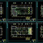 Download the detailed CAD drawing of the bakery restaurant design with ...