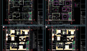 Wellness and SPA complex free AutoCAD drawings