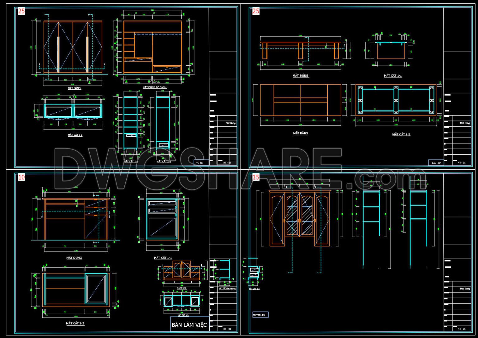 House Design Drawings of Interior Design V.4