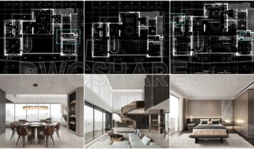 602. Free Download CAD File – Atrium Roof Grid Structure Details