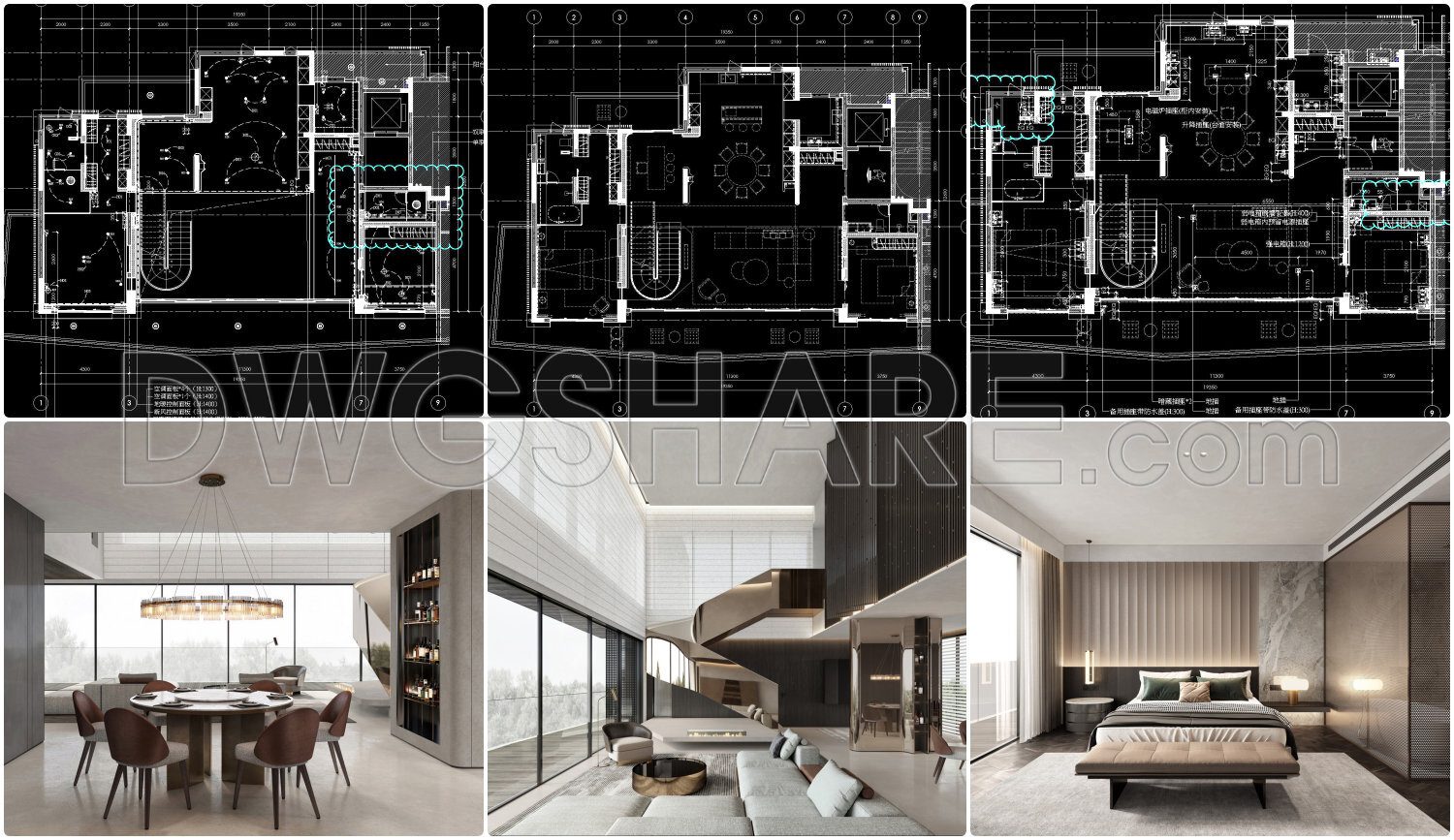 House Design Drawings of Interior Design V.5