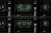 360. Free CAD Drawing Modern Console Table Design
