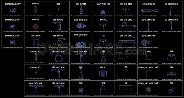 109. The CAD drawings for Environmental Equipment for free download