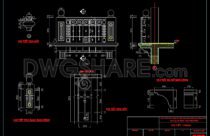 Wellness and SPA complex free AutoCAD drawings