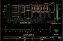 76.Typical Dry Gully Trap Details CAD Drawing DWG