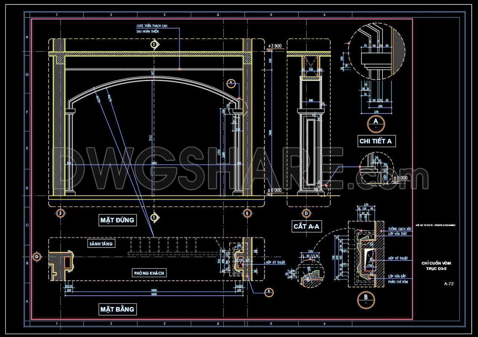 137. A detailed CAD drawing of wrought iron railing for stairs ...